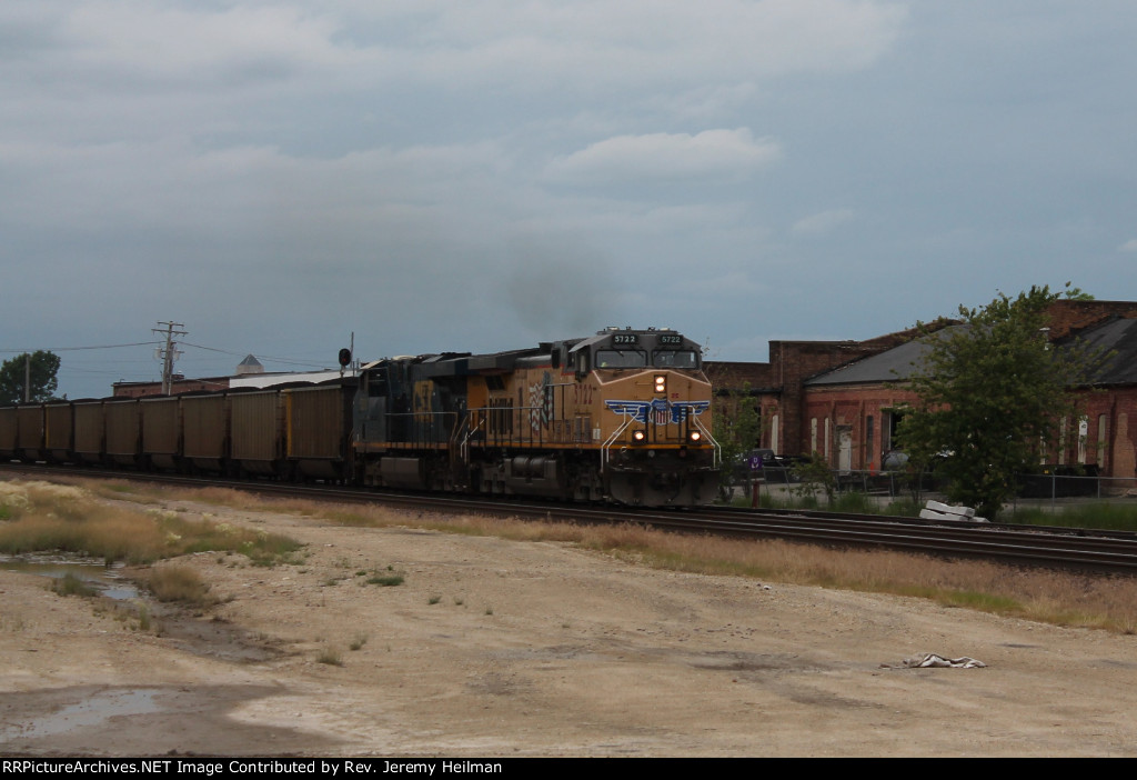UP 5722 & CSX 5310 (2)